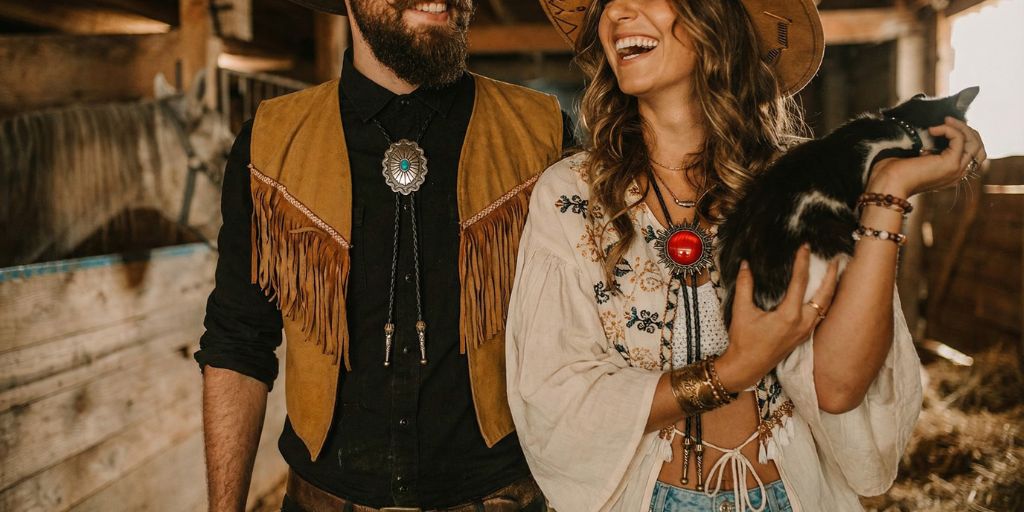 Bolo Tie | Cravate Western Cowboy pour Homme & Femme